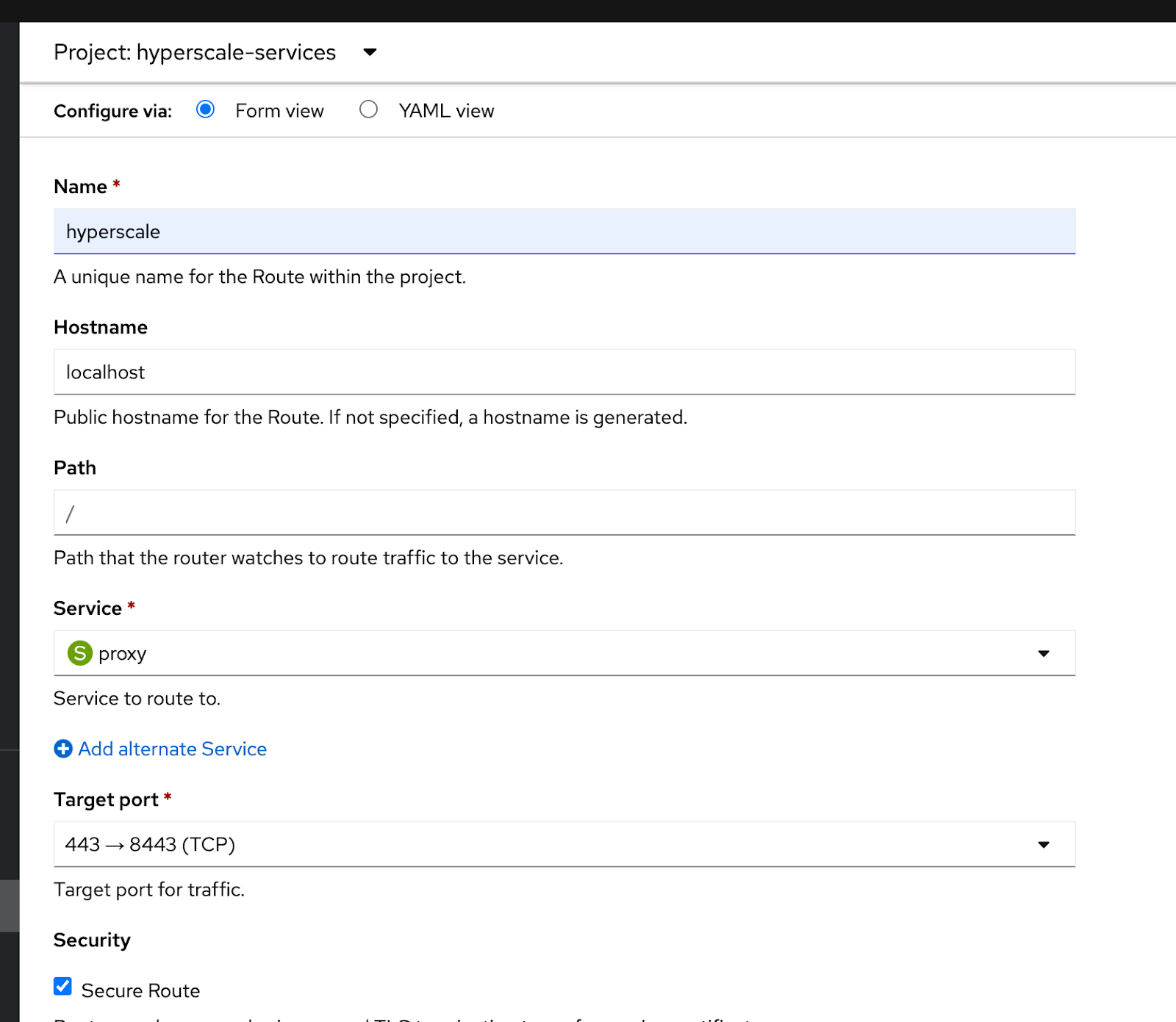 Installation and setup (OpenShift)